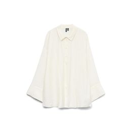 Vero Moda Curve Bluse 'VMCJosie' Damen Größe 7XL naturweiß