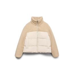 V&eacute;ro Moda VERO MODA Jacke 'VMHOLLY' Damen Gr&ouml;&szlig;e M beige / creme Winterjacke