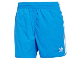 adidas originals Shorts 'Adicolor Classics Sprinter' Herren Größe 35/38 azur / weiß