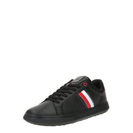 Tommy Hilfiger Sneaker 'Essential' Herren Größe 42 navy / rot / schwarz / weiß