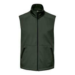 Only & Sons Only & Sons Vest 'ONSBowie' male Green size S