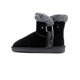 Gooce Stiefel 'Nicky' Damen Gr&ouml;&szlig;e 39 grau / schwarz Winterschuhe