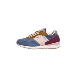 Pepe Jeans Sneaker Damen Gr&ouml;&szlig;e 42 hellblau / grau / hellpink / rot