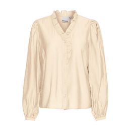 Ichi Bluse 'Laya' Damen Gr&ouml;&szlig;e XS beige