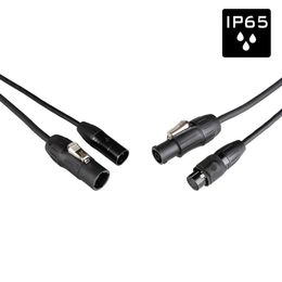 HILEC PCT1-HYBRID-XLR5-10M - IP65 Hybridkabel - 10 m