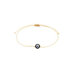 Kuzzoi Armband 'Evil Eye' Herren Gr&ouml;&szlig;e 21 beige / blau / braun