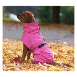 pawberry Hunde-Regenmantel Rainstormer hot pink 35 cm