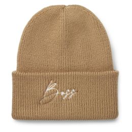 BOSS EQUESTRIAN Beanie High Cuff braun Einheitsgr&ouml;&szlig;e
