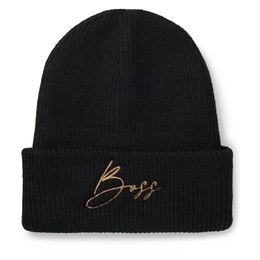 BOSS EQUESTRIAN Beanie High Cuff schwarz Einheitsgr&ouml;&szlig;e