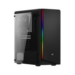 Aerocool Rift, Tower-Geh&auml;use schwarz, Window-Kit
