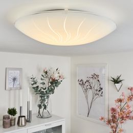 hofstein Emibois Deckenleuchte LED Chrom, 1-flammig