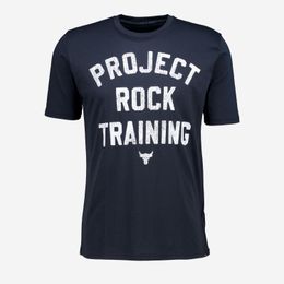 Schwarzes Sport-T-Shirt mit gesticktem Logo