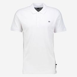 Matinique Weißes Poloshirt mit Logo-Detail