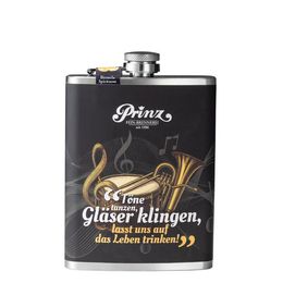 Fein-Brennerei Prinz Prinz Flachmann "Musik" - Birnerla (34 % vol 0,2 Liter)