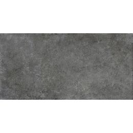Bodenfliese 'Forma' Feinsteinzeug schwarz 60 x 120 x 0,95 cm