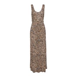 Buffalo Kleid Damen Gr&ouml;&szlig;e 38 beige / braun / schwarz Winterkleid