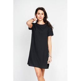 Le Jardin du Lin Kleid in Schwarz - 71% | Größe 38 | Damen-kleider