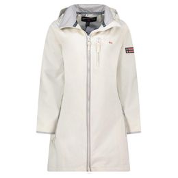 Geographical Norway Parka "Bady" in Weiß - 70% | Größe L | Damenjacken