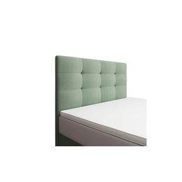 Boxbett mit Stauraum Matratze H3 und Topper Duo Boxbett grün Maße (cm): B: 90 H: 102 Betten > Betten nach Art > Polsterbetten » DeinBett