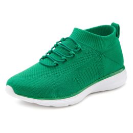 Lascana Damen Sneaker, grün, Größe 38