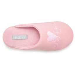 Vivance Damen Hausschuh, rose, Gr&ouml;&szlig;e 39