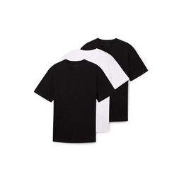 Tom Tailor T-Shirt Herren Gr&ouml;&szlig;e L schwarz / wei&szlig;