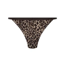 Hunkem&ouml;ller Hunkem&ouml;ller String Damen Gr&ouml;&szlig;e XL braun / schwarz