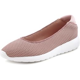 Lascana Damen Ballerina, rosa, Gr&ouml;&szlig;e 43