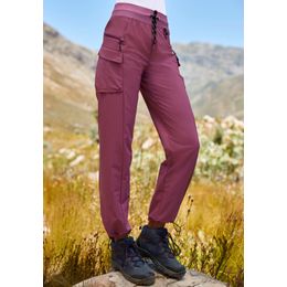 active by Lascana LASCANA ACTIVE Damen Trekkinghose, mauve, Gr&ouml;&szlig;e 36