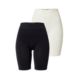 Only Shorts 'ONLVICKY' Damen Gr&ouml;&szlig;e L schwarz / wei&szlig;