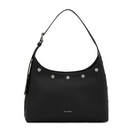 K by KARL LAGERFELD Karl Lagerfeld Schultertasche 'Rocky Marais' Damen Gr&ouml;&szlig;e One Size schwarz / silber
