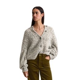 Marc O'Polo Damen Cardigan "aus Schurwolle-Alpakawolle-Mix"schwarz, Gr. S, MARC O'POLO DENIM, unifarben, Obermaterial: 72% Schurwolle, 22% Polyamid, 6% Alpaka,