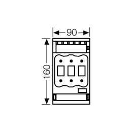 Hensel NH-Lasttrennschalter Gr.00C NH RT 00C (22002423)