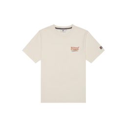 Fila T-Shirt 'Navigli Pasta' Herren Gr&ouml;&szlig;e XS hellbeige / gr&uuml;n / rot / wei&szlig;
