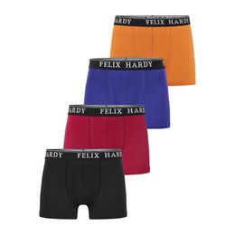 Felix Hardy Boxershorts Herren Gr&ouml;&szlig;e XL blau / orange / rot / schwarz / wei&szlig;
