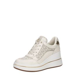 Michael Michael Kors Sneaker 'EMMY' Damen Gr&ouml;&szlig;e 36.5 hellbeige / gold / schwarz