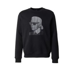 K by KARL LAGERFELD Karl Lagerfeld Sweatshirt Herren Gr&ouml;&szlig;e XXXL schwarz / wei&szlig;