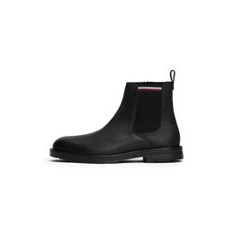 Tommy Hilfiger Chelsea Boots Herren Gr&ouml;&szlig;e 44 schwarz
