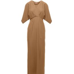 Makover Kleid Damen Gr&ouml;&szlig;e 42 beige Winterkleid