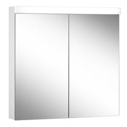 Schneider LOW basic LED Spiegelschrank LOB 80/2/LED 79,5 x 74,7 cm, 4000 K, CH