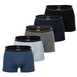 BOSS Boxershorts Herren Gr&ouml;&szlig;e XL blau / himmelblau / grau / schwarz
