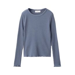 Mango Kids Shirt M&auml;dchen Gr&ouml;&szlig;e 128 marine