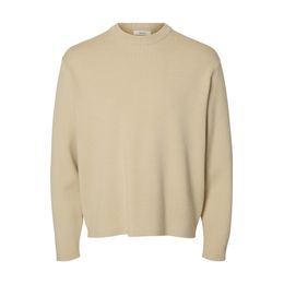 Selected Pullover 'SLHTeller' Herren Gr&ouml;&szlig;e XL beige