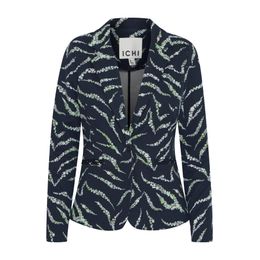 Ichi Blazer 'KATE' Damen Gr&ouml;&szlig;e 34 dunkelblau / mischfarben