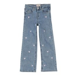 ONLY GIRLS Jeans 'KMGJUICY' girl size 122 Blue / White
