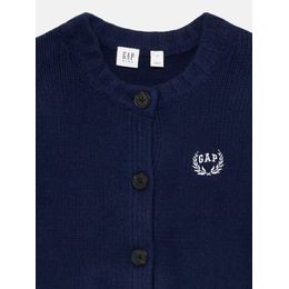 GAP Strickjacke M&auml;dchen Gr&ouml;&szlig;e 164/170 navy / wei&szlig;