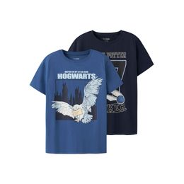 Two Soon T-Shirt 'Harry Potter' Jungen Gr&ouml;&szlig;e 134/140 blau / navy / pastellblau / wei&szlig;