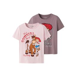 Two Soon T-Shirt 'Toy Story' M&auml;dchen Gr&ouml;&szlig;e 110/116 mauve / mischfarben / rosa