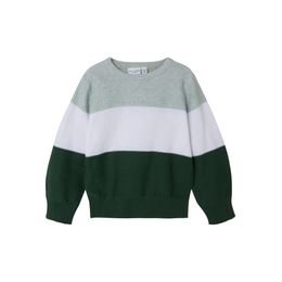 name it Pullover Jungen Gr&ouml;&szlig;e 104 mint / tanne / wei&szlig;