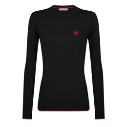 Felix Hardy Pullover Damen Gr&ouml;&szlig;e S knallrot / schwarz